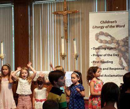 Children’s Liturgy of the Word – Cathedral of Christ the King, Atlanta
